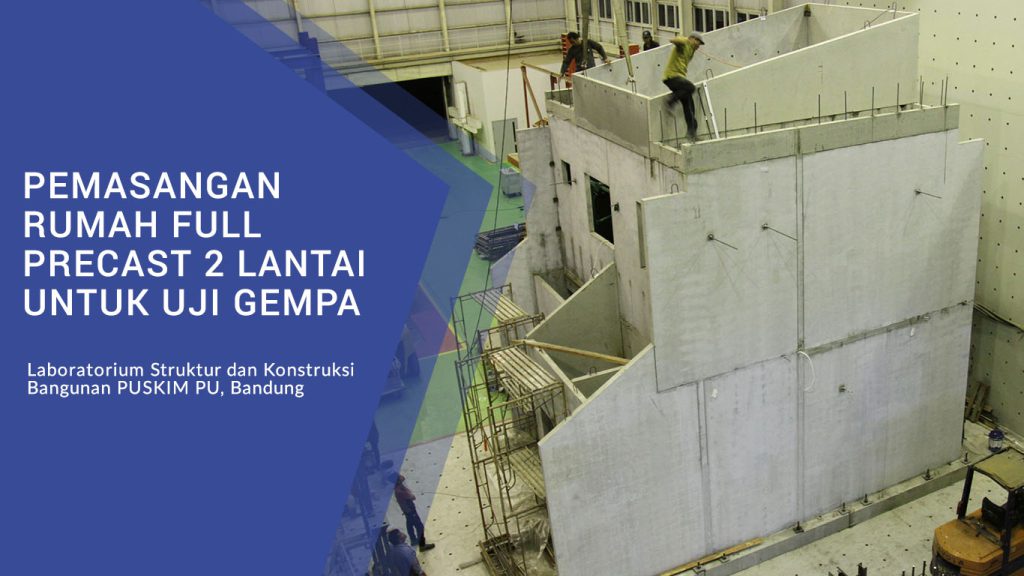 Instalasi Rumah Full Precast 2 Lantai - Modern Precast & Concrete